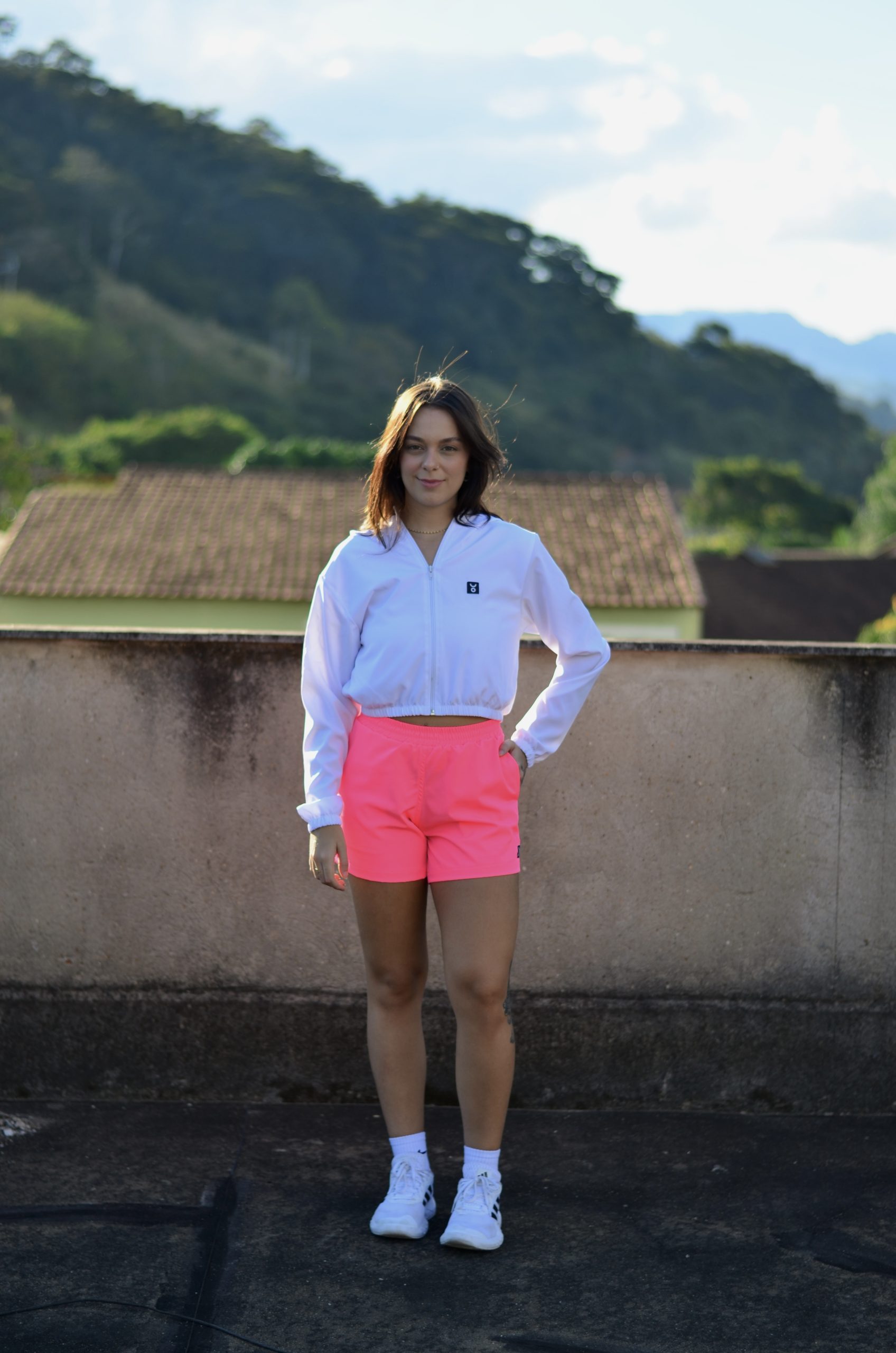 Short Esportivo Rosa Flúor – YS WEAR